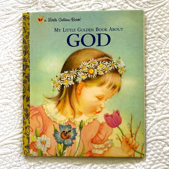 Other | My Little Golden Book About God 1984 Vintage Little Golden Book ...